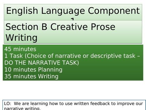 AQA GCSE English Language Paper 1 -City of the Beasts - Alex Cold ...