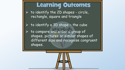 AQA Entry Level 1 Maths - Shape - PowerPoint Lesson | Teaching Resources