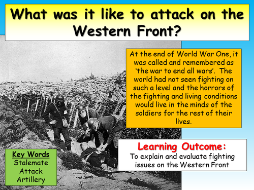 Trench Warfare WWI | Teaching Resources