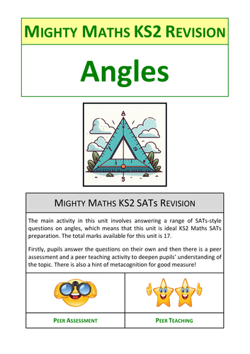 Mighty Maths KS2 SATs Angles Revision | Teaching Resources