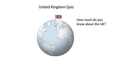 United Kingdom Quiz | Teaching Resources