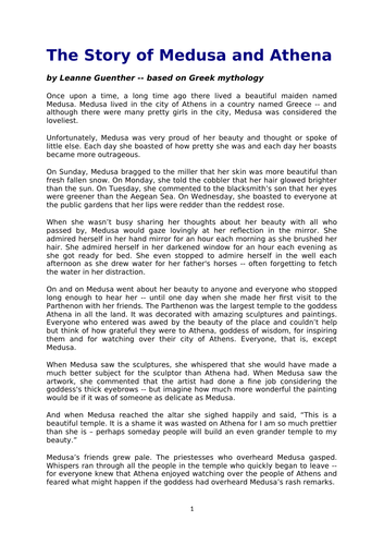 Medusa Myths and Legends | Teaching Resources