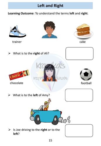 AQA Entry Level 1 Maths - Shape, Size, Position, Direction - PowerPoint ...