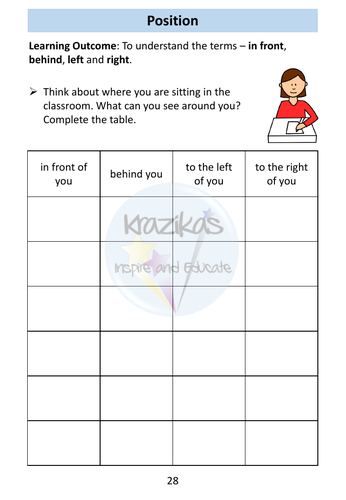 AQA Entry Level 1 Maths - Shape, Size, Position, Direction - PowerPoint ...