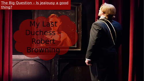 My Last Duchess | Teaching Resources