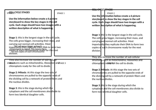 GCSE AQA B2 Cell Division Complete topic | Teaching Resources