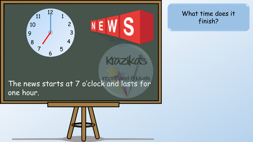 Time PowerPoint Lesson - AQA Entry Level 1 Maths | Teaching Resources