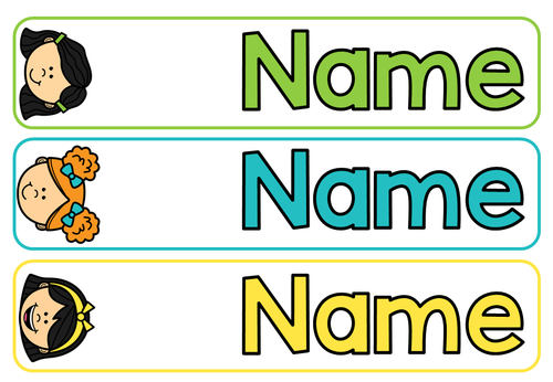 Editable Cute Student Name Bookmarks - Christmas or Back to School Gift ...