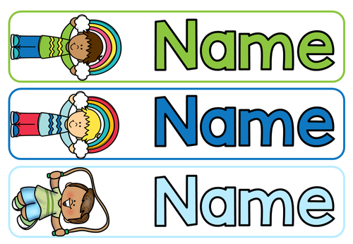 Editable Cute Student Name Bookmarks - Christmas or Back to School Gift ...