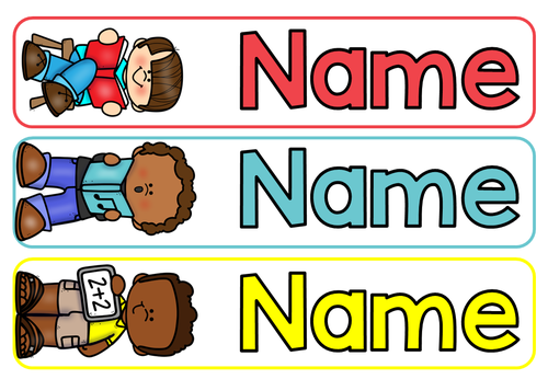 Editable Cute Student Name Bookmarks - Christmas or Back to School Gift ...