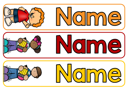 Editable Cute Student Name Bookmarks - Christmas or Back to School Gift ...