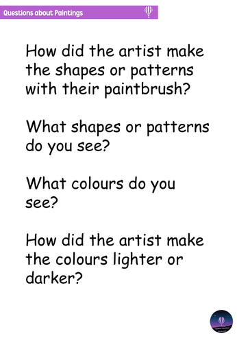 KS1 How to Use a Paintbrush - Outstanding Art Lesson | Teaching Resources