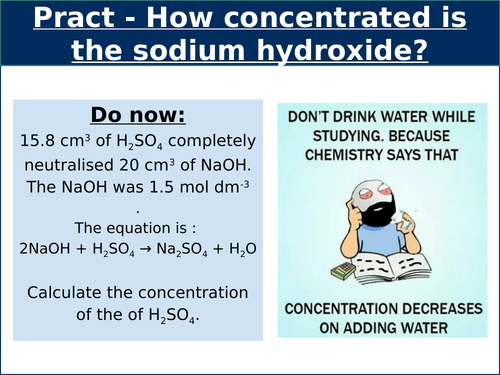 Reactivity 2.1 - How much? The amount of chemical change. New 2025 ...