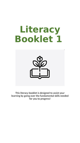 Literacy Booklet 1 - Term 1 2023 | Teaching Resources