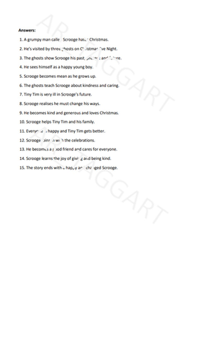 DICKENS - A CHRISTMAS CAROL - SEN SENTENCE SCRAMBLE | Teaching Resources