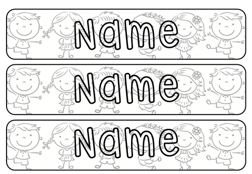 Editable Colouring Student Name Bookmarks - Christmas or Back to School ...