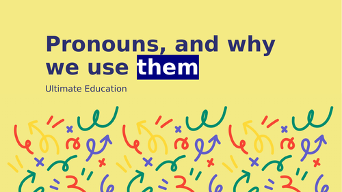 How to use pronouns in the classroom - A teacher and student guide ...