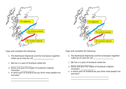 4. Mapping: Find out about Scotland | Teaching Resources