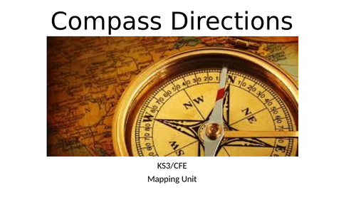 7. Compass Directions | Teaching Resources