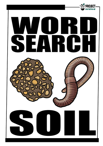 Soil Word Search | Teaching Resources