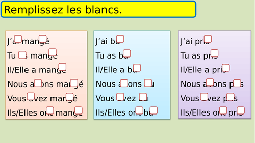 French - Restaurants | Teaching Resources