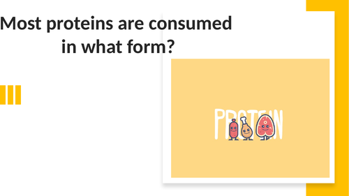 PROTEINS LESSON | Teaching Resources