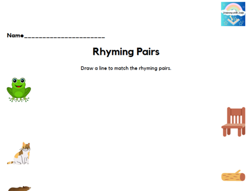 Rhyming Pairs - Oi Frog | Teaching Resources