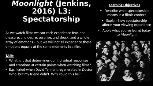 Moonlight A Level Film Resource Pack (Eduqas) | Teaching Resources