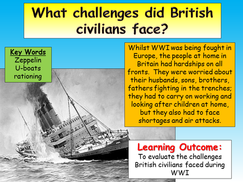 WWI Home Front | Teaching Resources