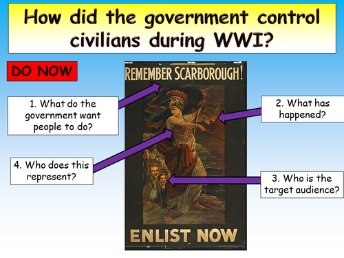 WWI Propaganda & Censorship | Teaching Resources