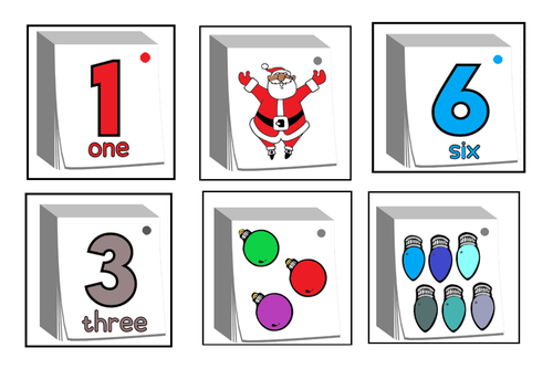 Count to 12 at Christmas Time | Teaching Resources