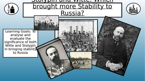 Witte and Stolypin the Saviours of Russia? | Teaching Resources