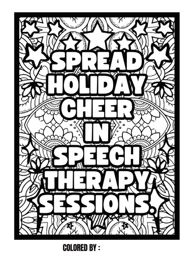 Printable Speech Therapy Sayings Speech Therapy Language Notebooks