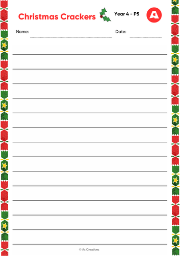 Christmas Crackers - Christmas-themed Maths Puzzles for Y4/P5 ...