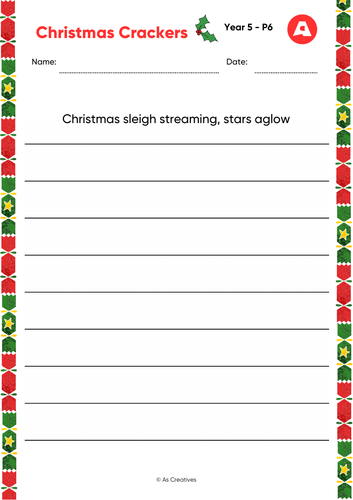 Christmas Crackers - Christmas-themed Maths Puzzles for Y5/P6 ...