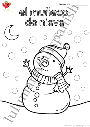 Spanish - Navidad Package - Poster, Colouring in, Worksheets ...