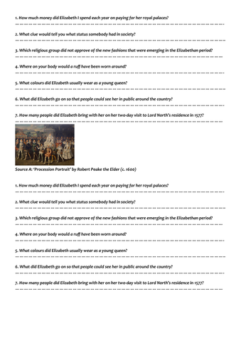 Elizabethan Golden Age | Teaching Resources