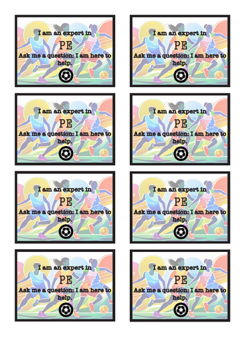 Subject Expert Lanyards Primary School | Teaching Resources