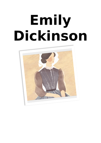Emily Dickinson - Full 6 Poem Study & Sample Essay 2022 (HL) | Teaching ...