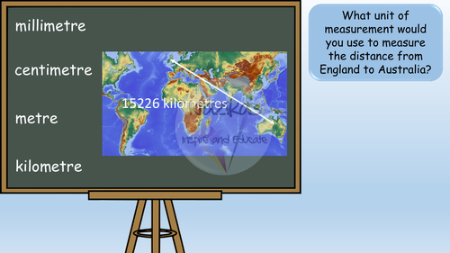 Length and Height PowerPoint Lesson - Level 1 Functional Skills Maths ...