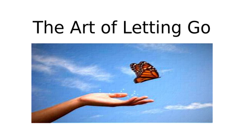 The Art of Letting Go - poetry Comprehension & Appreciation | Teaching ...