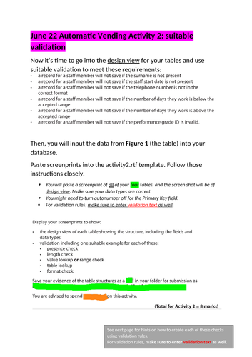 BTEC IT Unit 2 VIDEO WALKTHROUGHS & written answers for the June 2022 ...