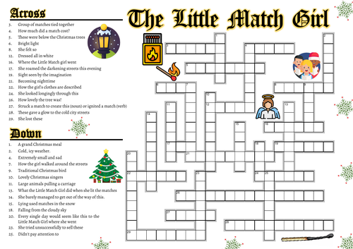 Little Match Girl Christmas Story | Teaching Resources