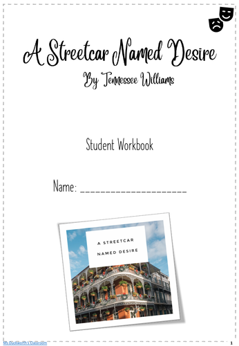 Lesson on 'A Streetcar Named Desire' CIE | Teaching Resources