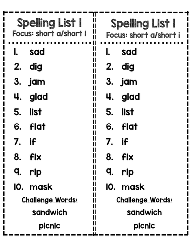 Grade 2: Journeys Whole Year Spelling Lists | Teaching Resources