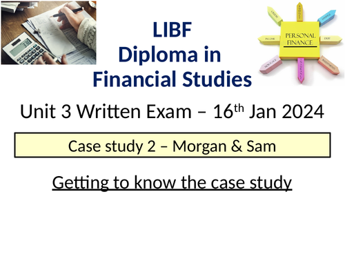 LIBF DipFS U3 Exam JAN 2024: CS2 - Prep FREEBIES | Teaching Resources