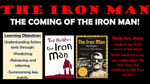 The Iron Man - Chapter 1 - The Coming of the Iron Man! | Teaching Resources