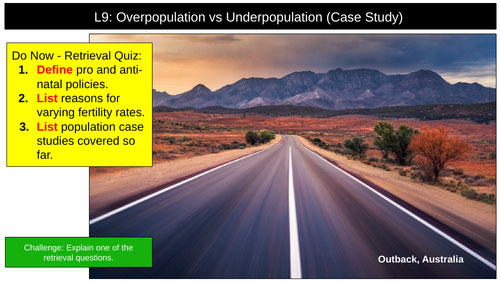 IGCSE Population | Teaching Resources