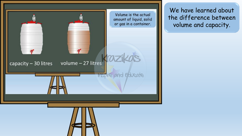 Volume and Capacity PowerPoint Lesson - Level 1 Functional Skills Maths ...