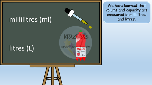 Volume and Capacity PowerPoint Lesson - Level 1 Functional Skills Maths ...
